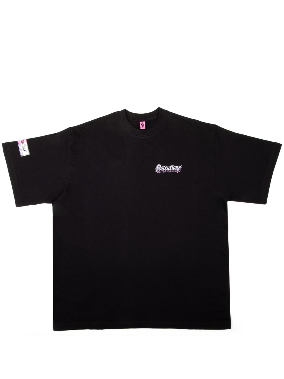 Ostentious Black Pink Oversized T-Shirt – UNSEEN GRAIL